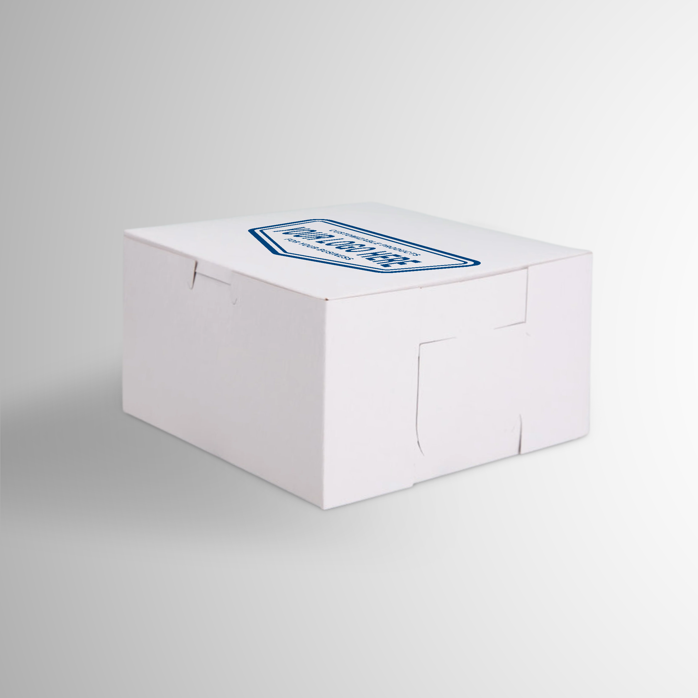 Custom Bakery Box 07" x 07" x 4" | Avco Boxes