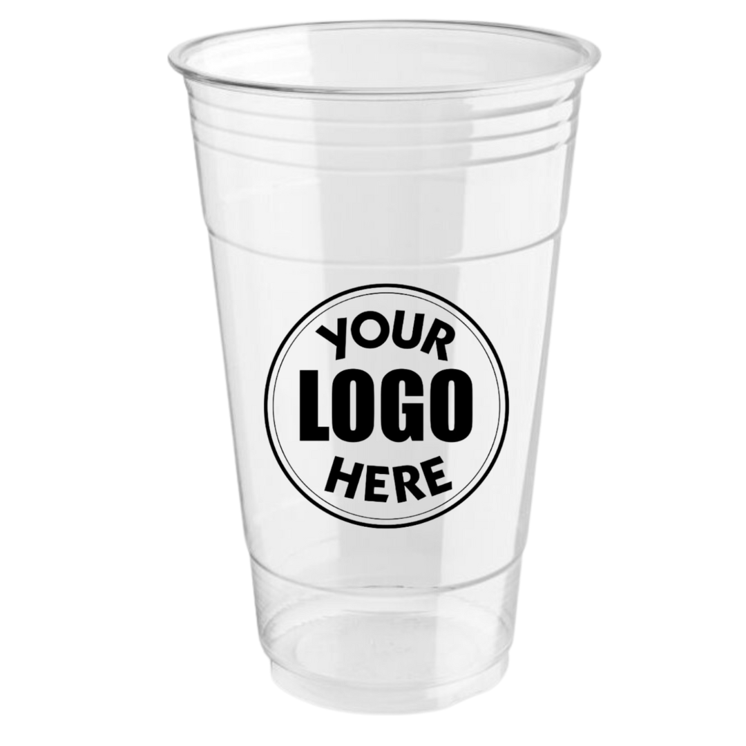 Custom 20oz Clear Cold Cups | Avco Boxes