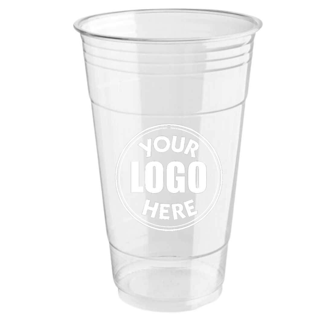 Custom 20oz Clear Cold Cups | Avco Boxes